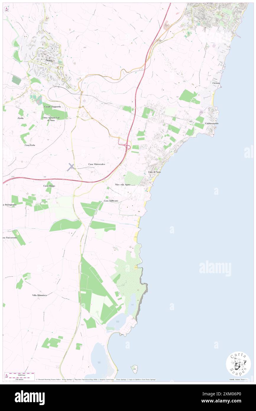 Colonna Pizzuta, Provincia di Siracusa, IT, Italy, Sicily, N 36 50' 54 ...