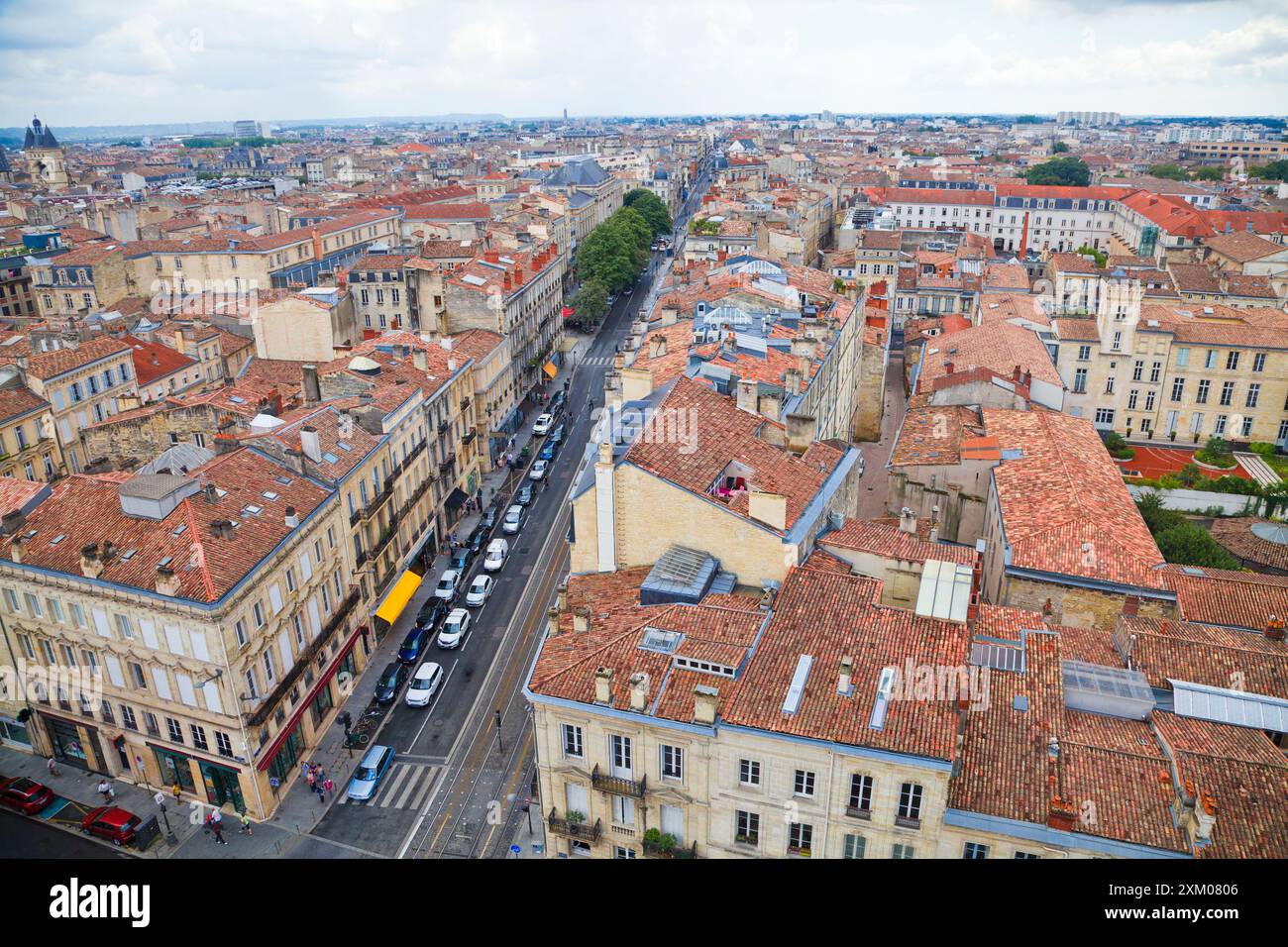 Cityscape of of Bordeaux city, France Stock Photo - Alamy