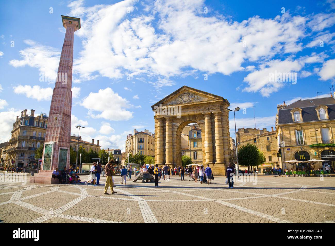 Cityscape of of Bordeaux city, France Stock Photo - Alamy