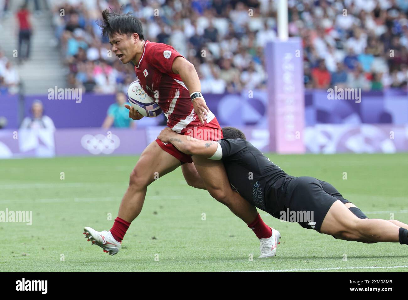 Saint-Denis, France. 24th July, 2024. Kippei Ishida (JPN) Rugby : Men's Preliminary Phase during ...