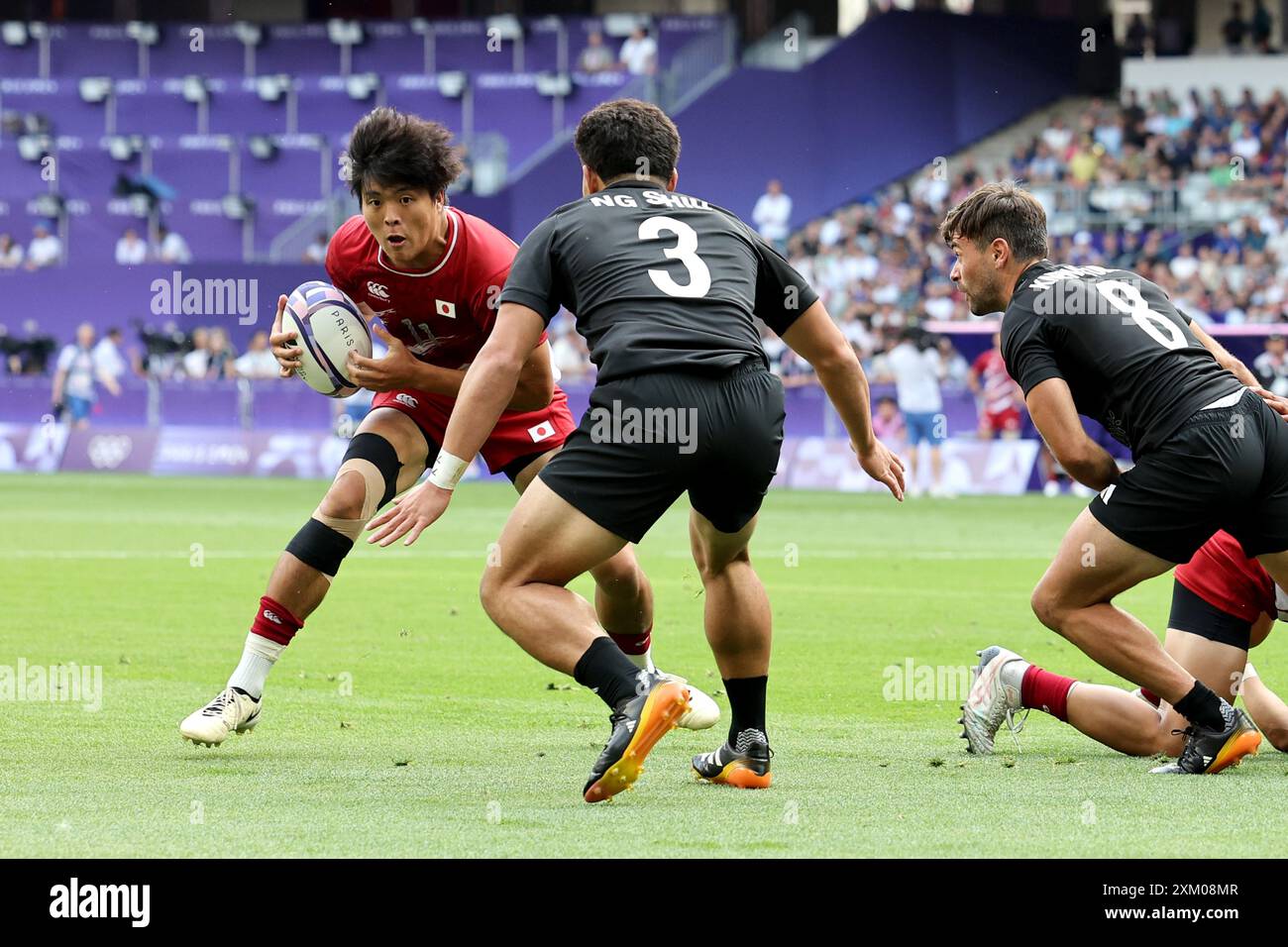 Saint-Denis, France. 24th July, 2024. Yu Okudaira (JPN) Rugby : Men's ...