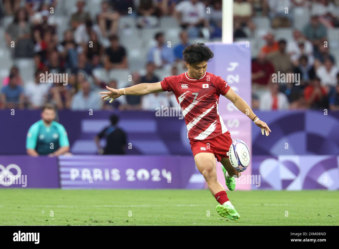 Saint-Denis, France. 24th July, 2024. Kippei Taninaka (JPN) Rugby : Men ...