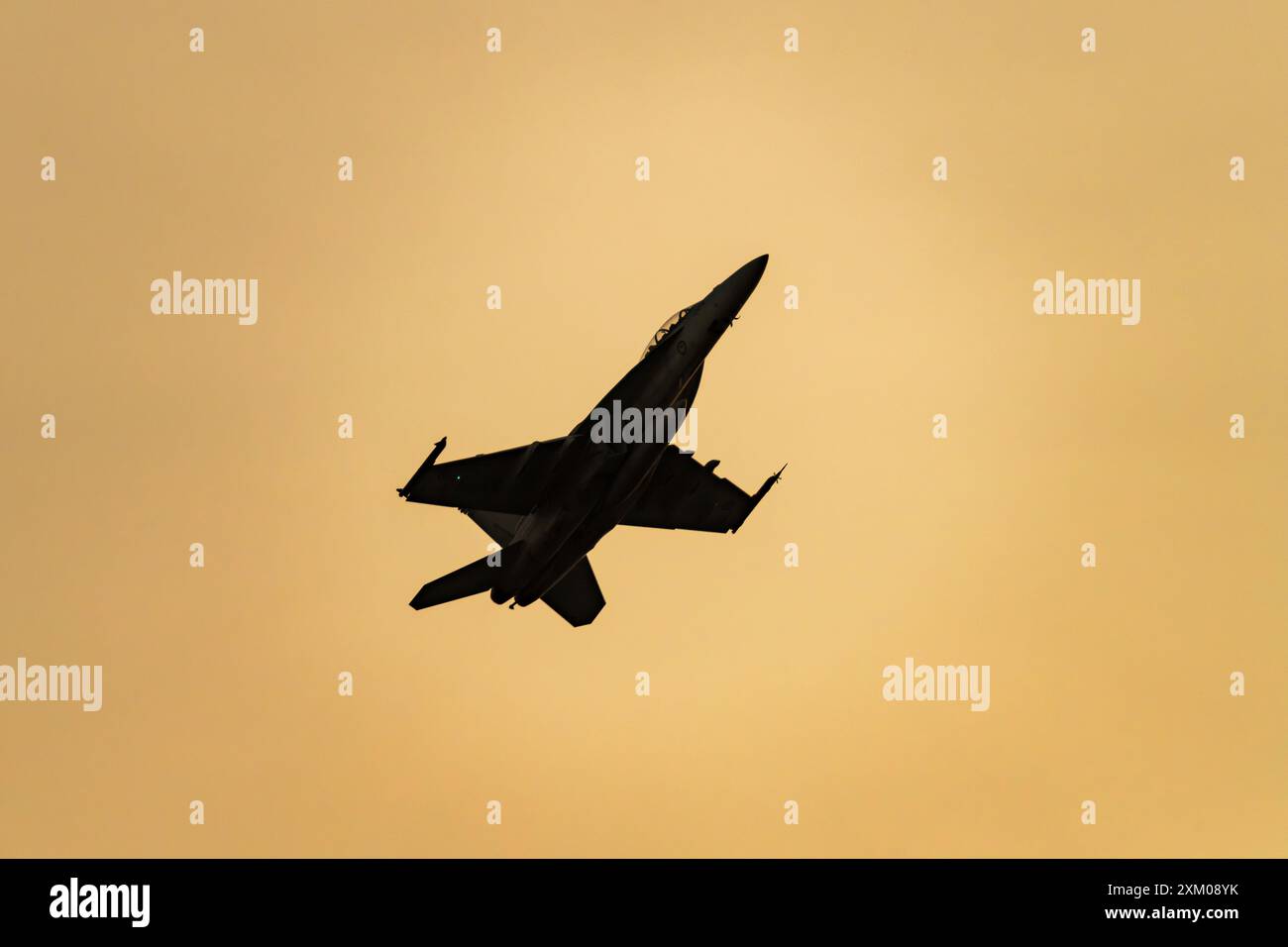 Fighter jet flyover during the Pitch Black Exercise 2024 at Mindil ...