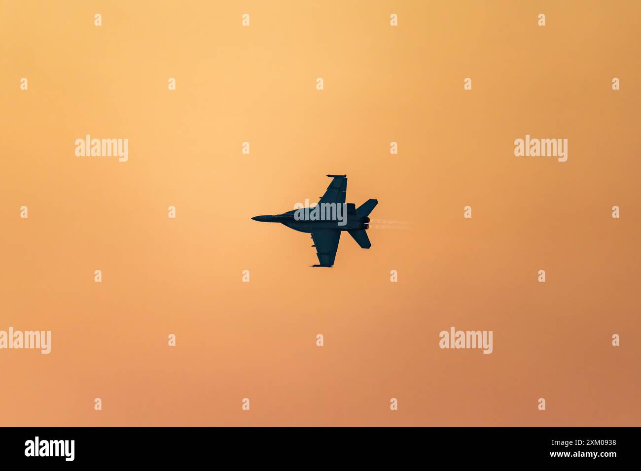 Fighter jet flyover during the Pitch Black Exercise 2024 at Mindil ...