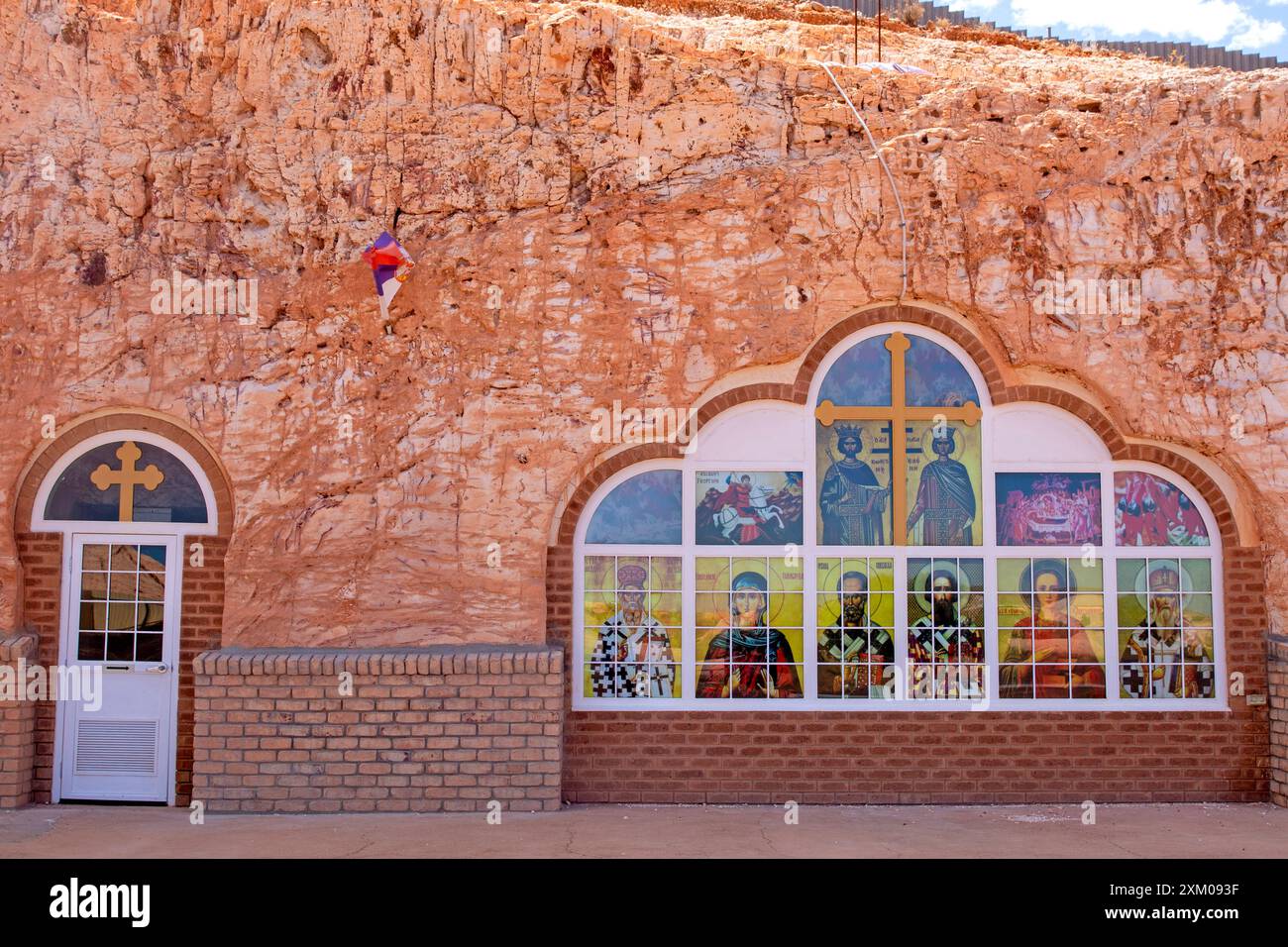Serbian Orthodox Church, Coober Pedy Stock Photo - Alamy