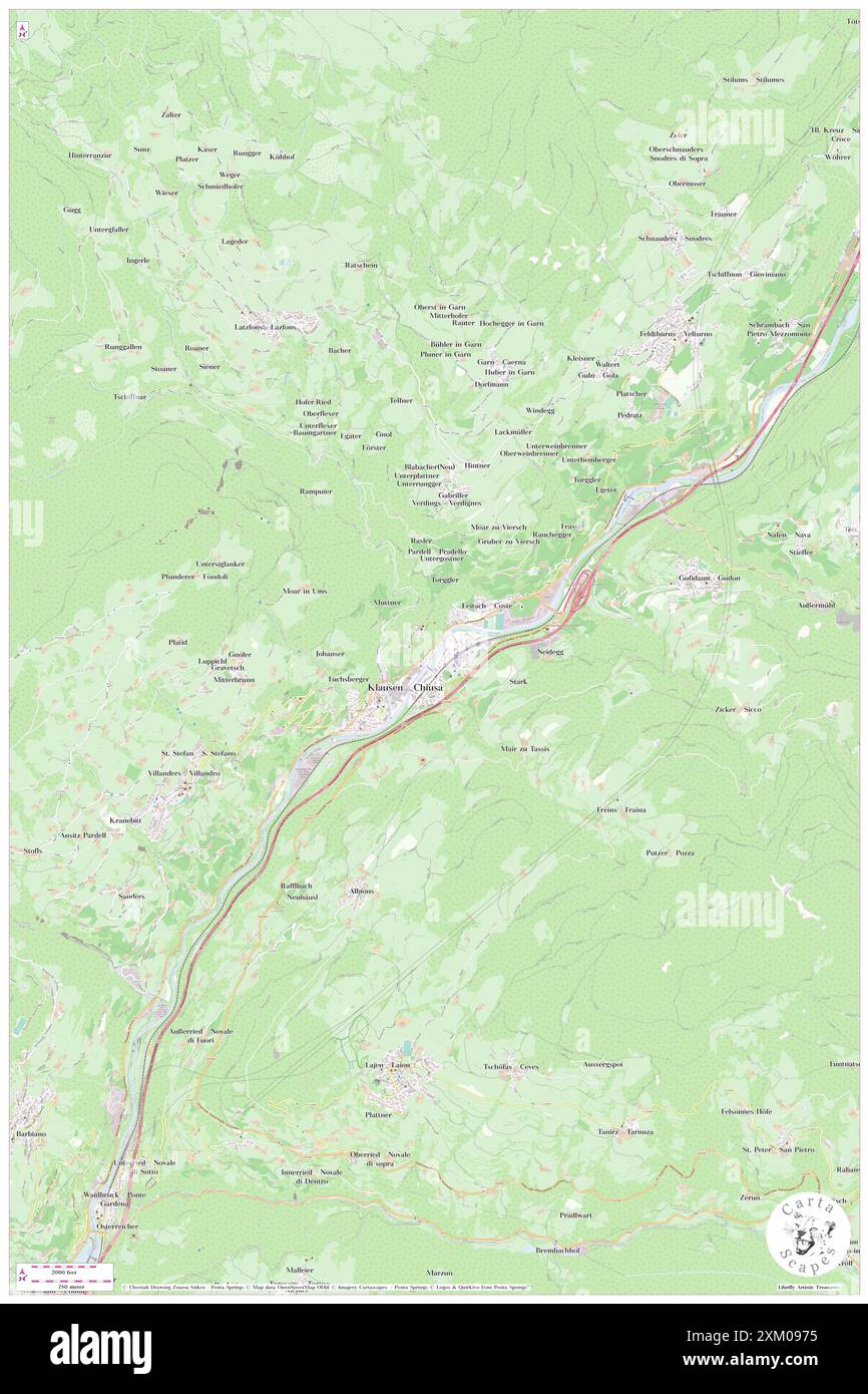 Chiusa - Klausen Bus Station, Bolzano, IT, Italy, Trentino-Alto Adige ...