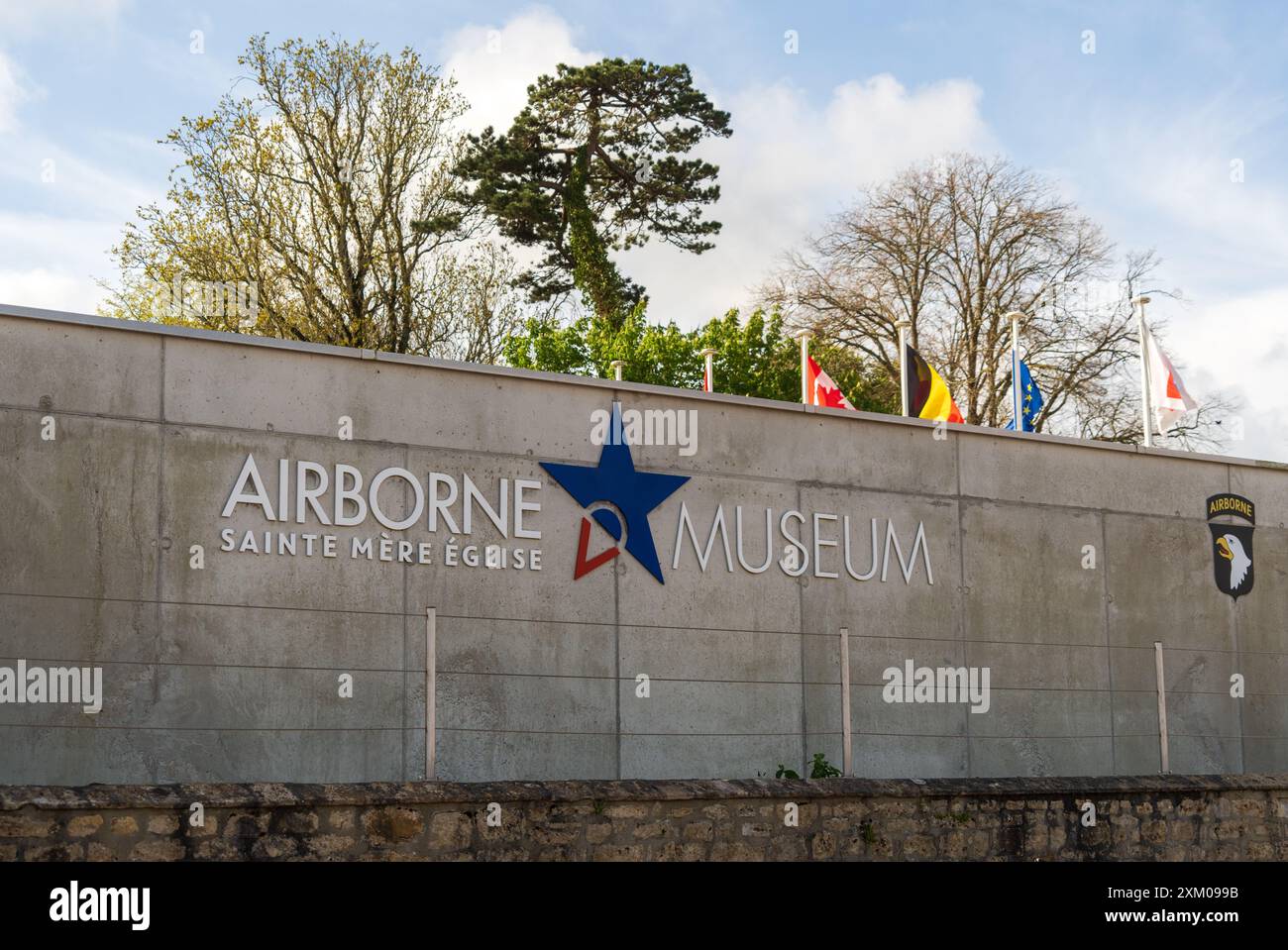 The Airborne Museum in Sainte-Mère-Église, France Stock Photo - Alamy