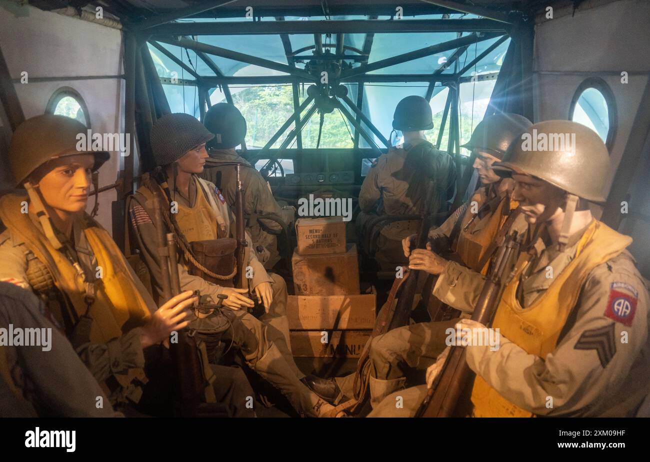 The Airborne Museum in Sainte-Mère-Église, France Stock Photo - Alamy