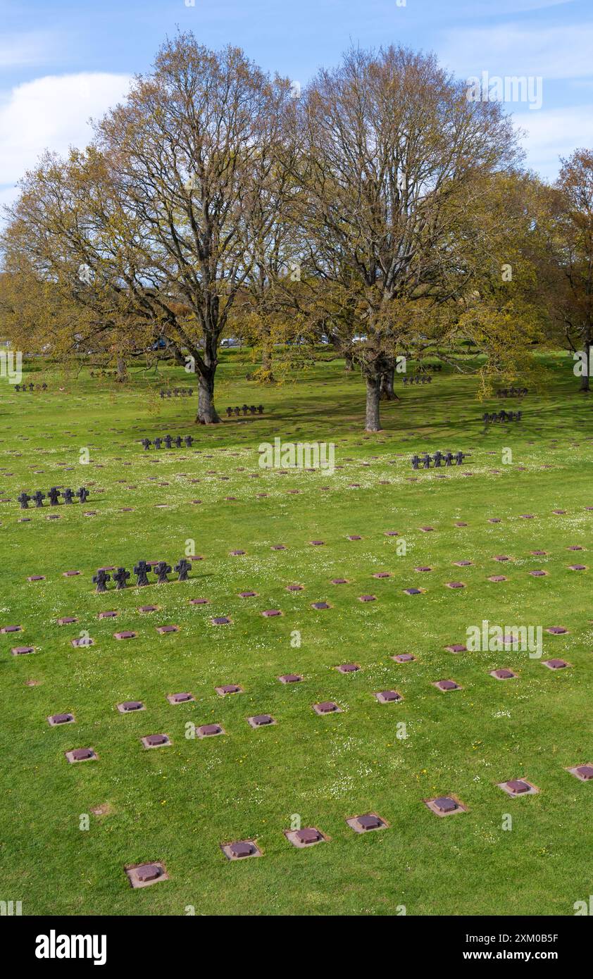 La cambe german war cemetery hi-res stock photography and images - Alamy
