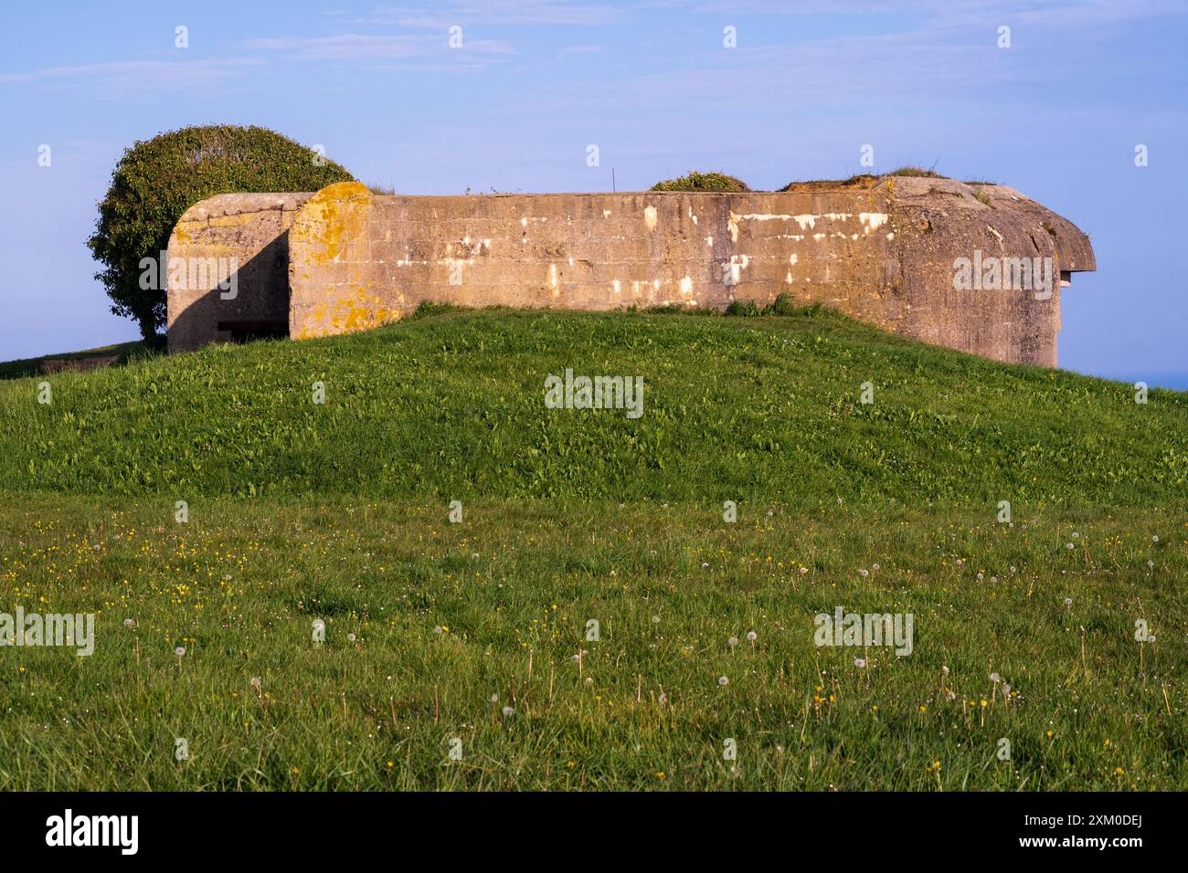 The Longues-sur-Mer battery, World War II Artillery in France Stock ...