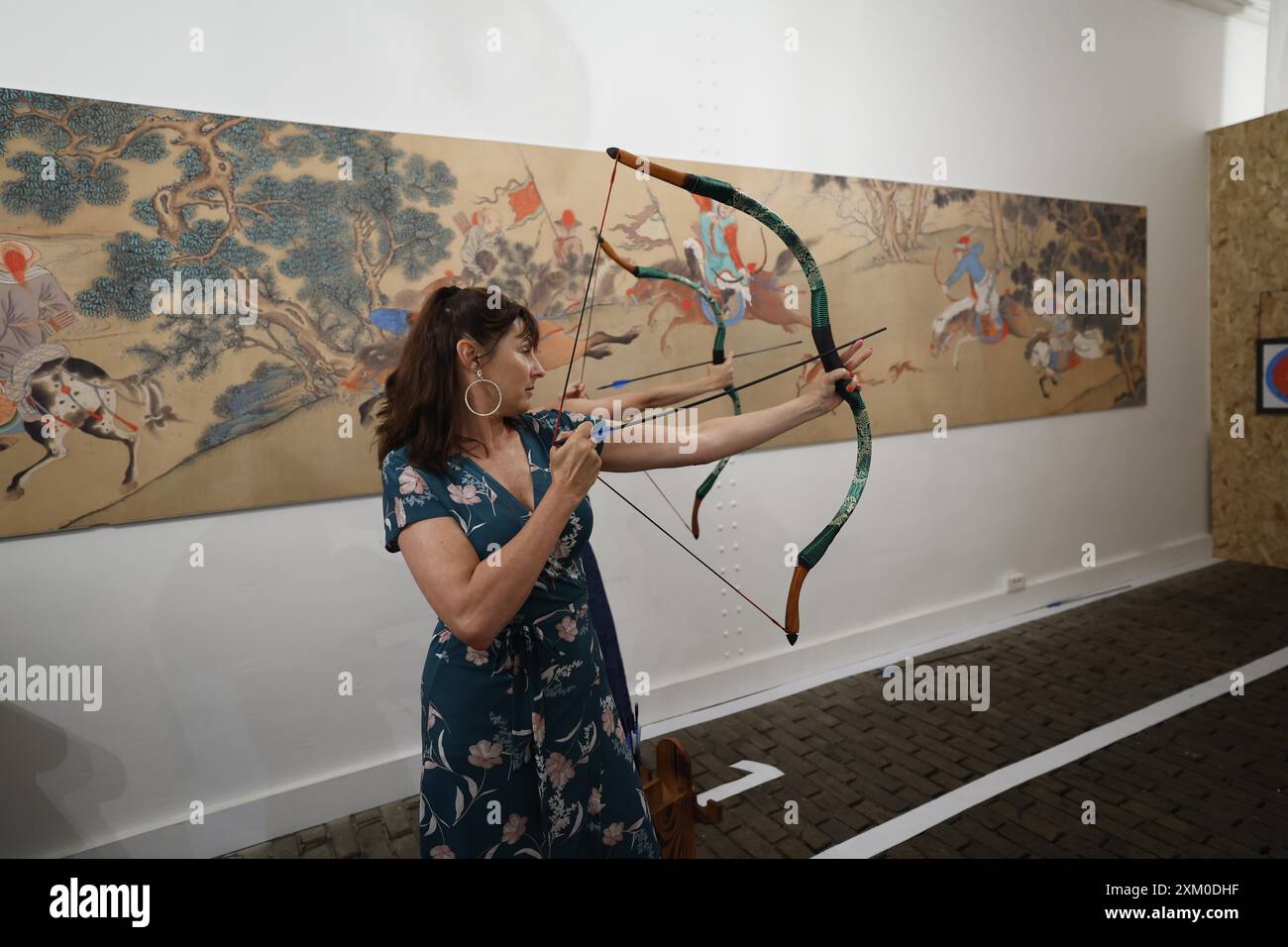 **CHINESE MAINLAND, HONG KONG, MACAU AND TAIWAN OUT** A visitor ...