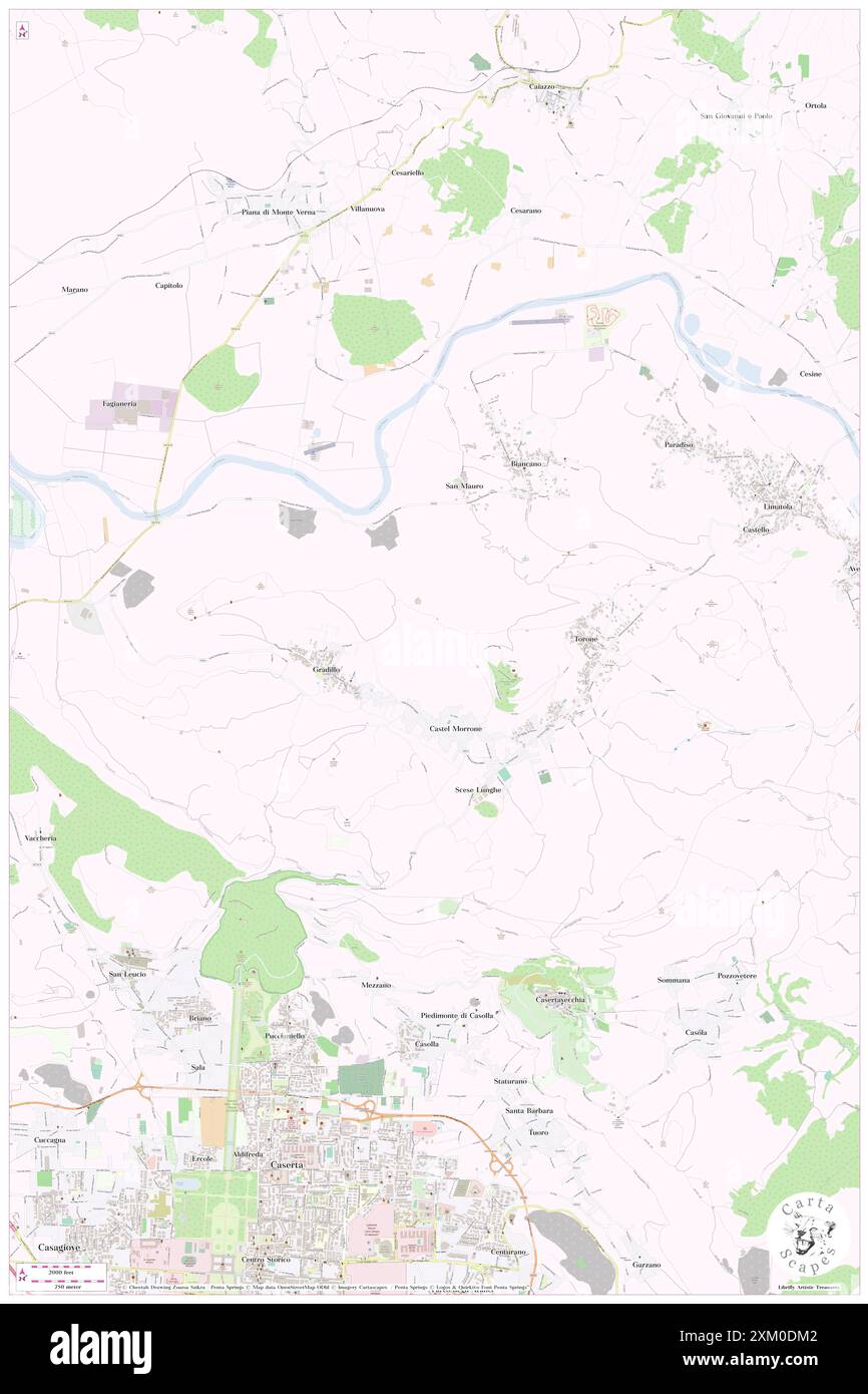 Castel Morrone, Provincia di Caserta, IT, Italy, Campania, N 41 7' 15 ...