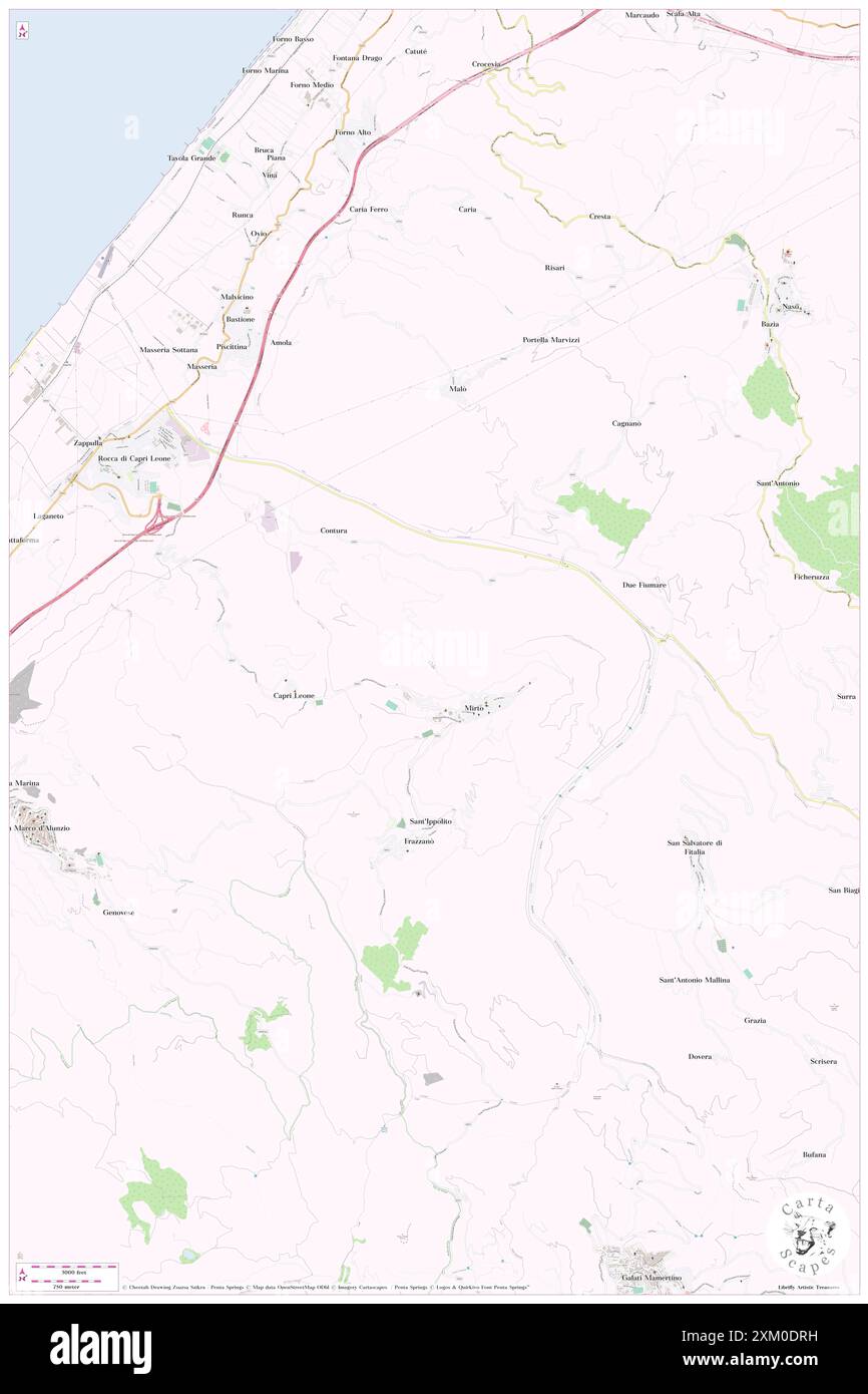 Mirto, Messina, IT, Italy, Sicily, N 38 5' 3'', N 14 44' 45'', map ...