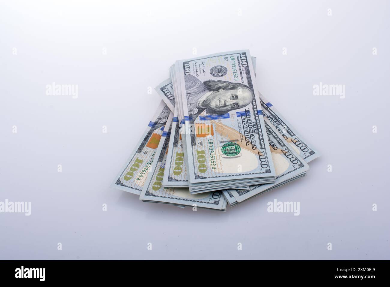 Bundles of one dollar bills hi-res stock photography and images - Alamy