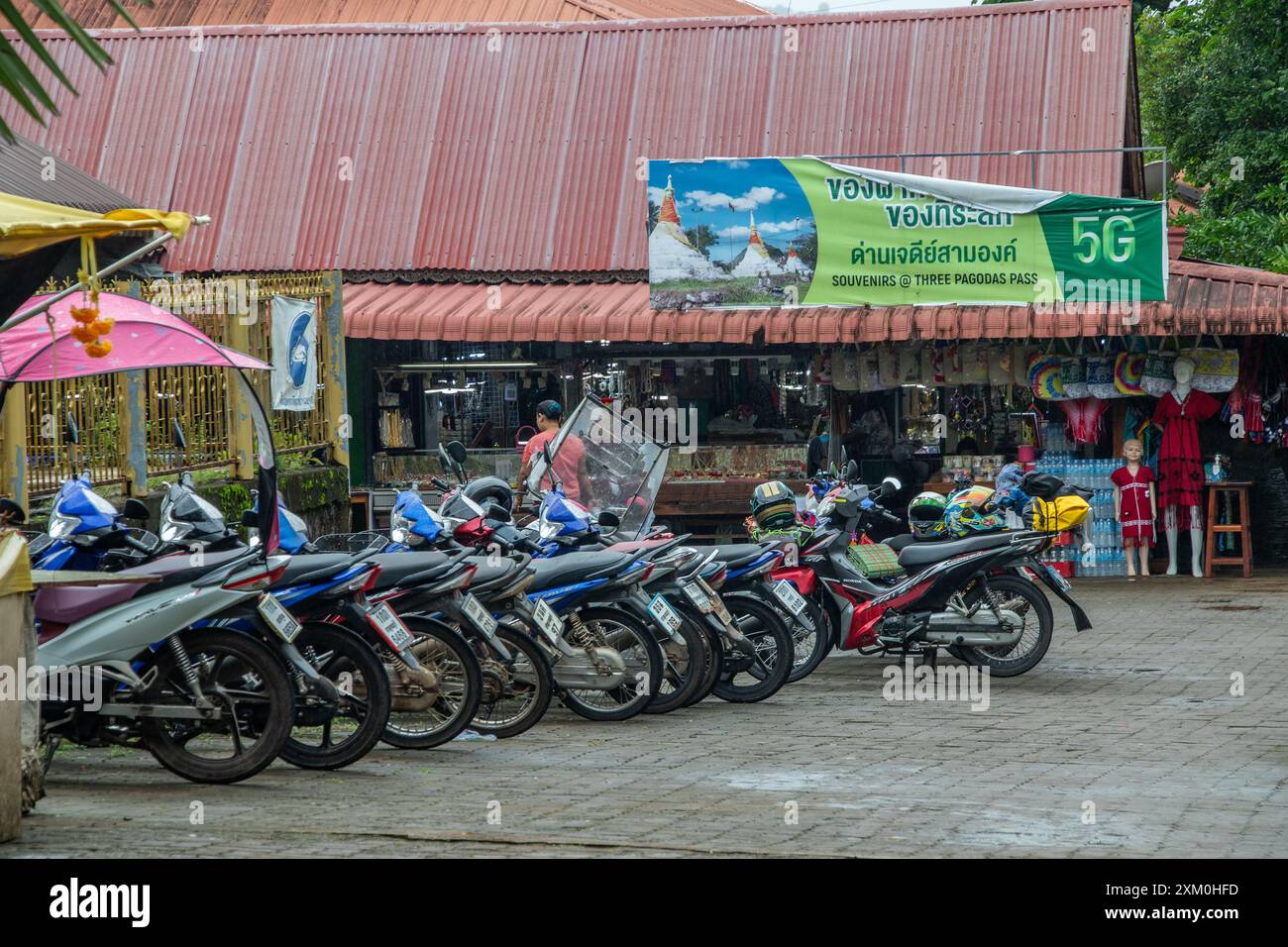the three Pagodas Pass Stock Photo - Alamy