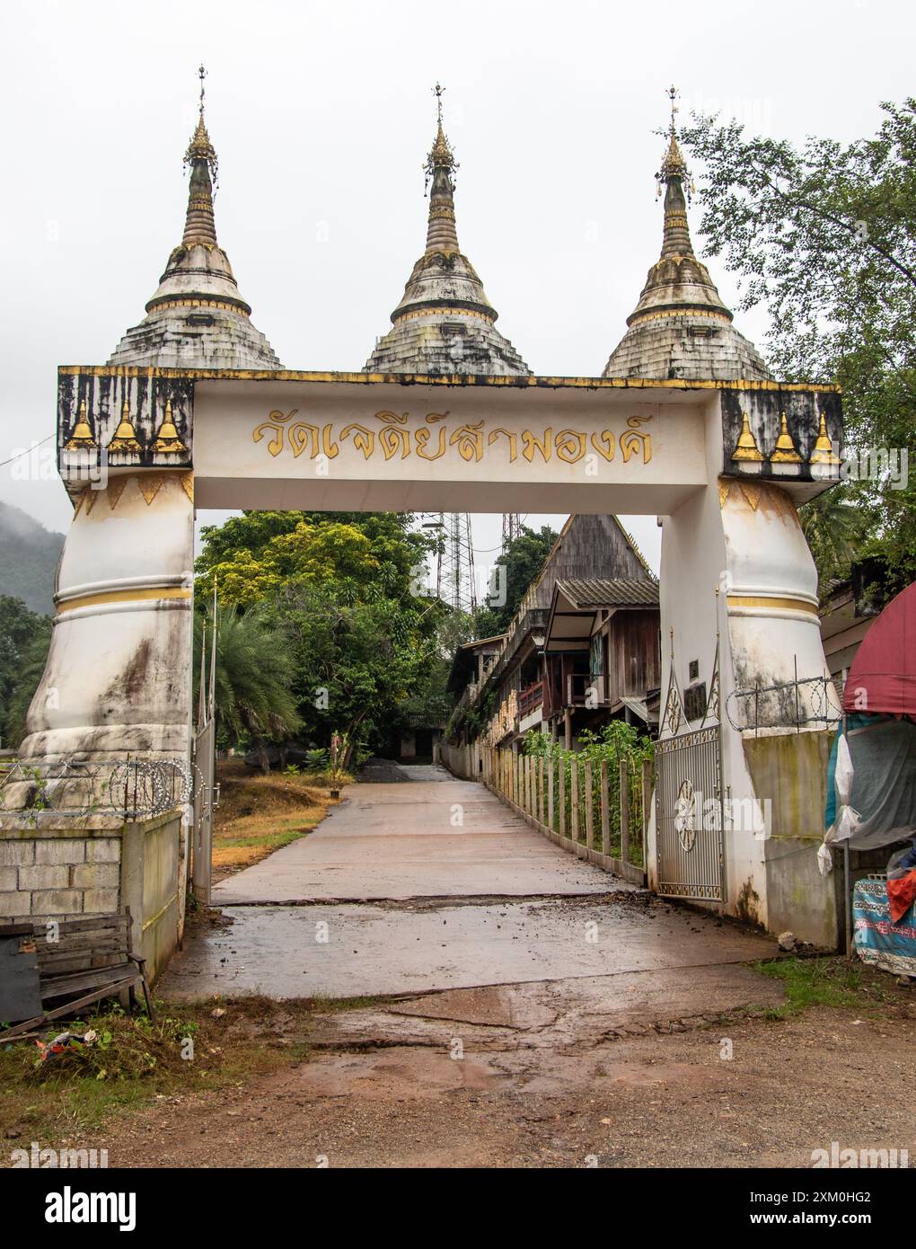 the three Pagodas Pass Stock Photo - Alamy