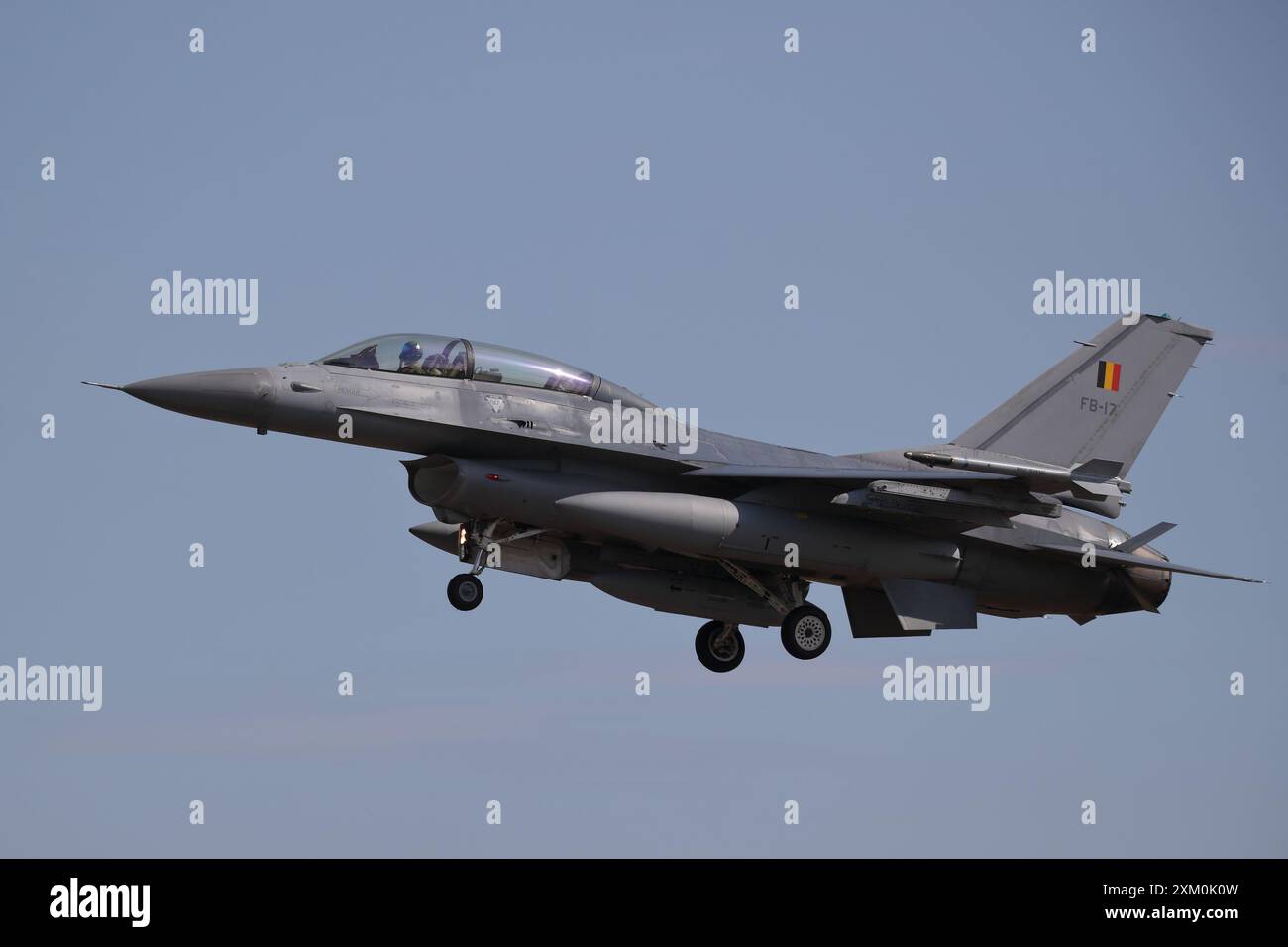 RAF Fairford, UK. 18 July 2024. Belgian General Dynamics F-16AM ...