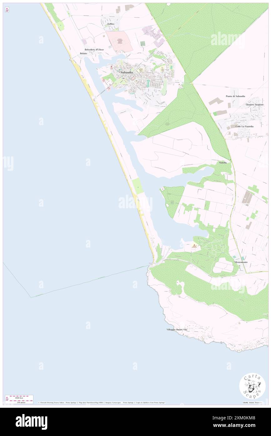 Sabaudia italy Cut Out Stock Images & Pictures - Alamy