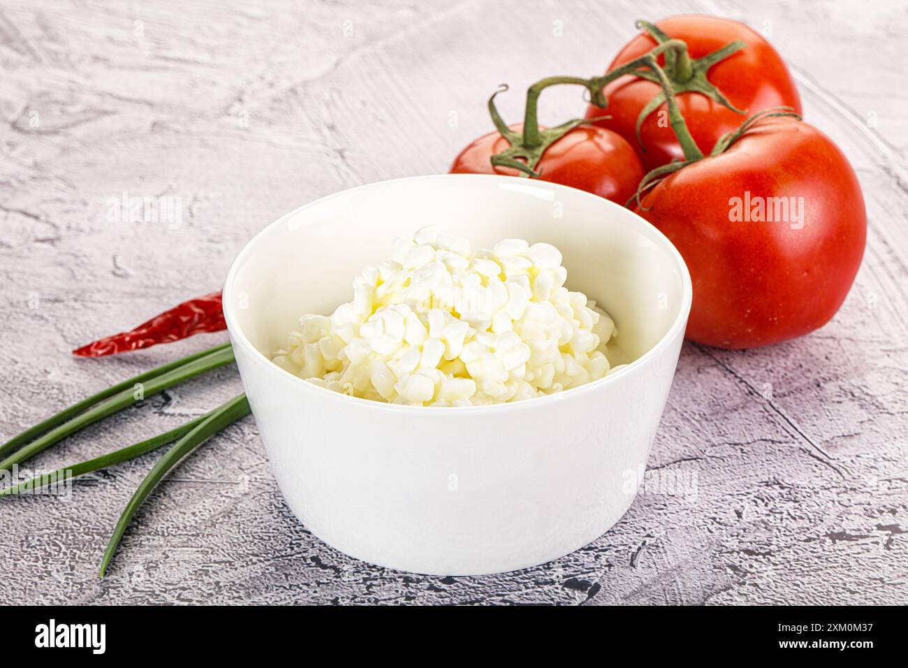 Dairy Cottage cheese Curd in the bowl Stock Photo - Alamy