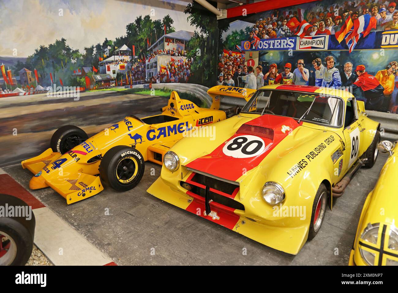 Reynard 893 Alfa Romeo (1989) and TVR Tuscan (1968), Hall of Motorsport ...