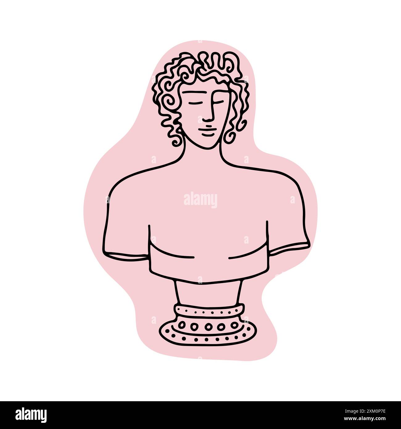 David statue bust linear Stock Vector Image & Art - Alamy