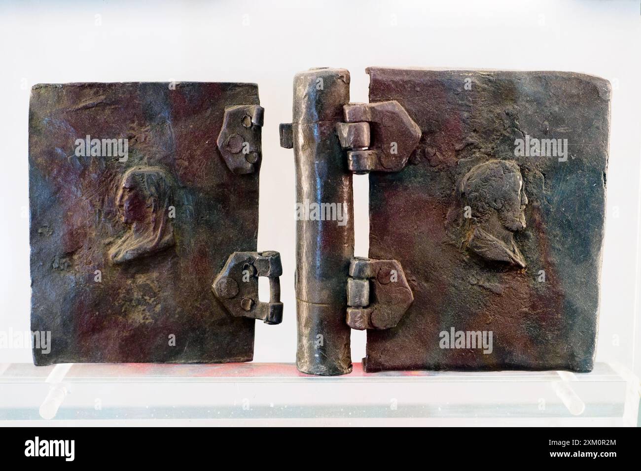 'Basilian' book - The small lead book was for magical and religious use ...