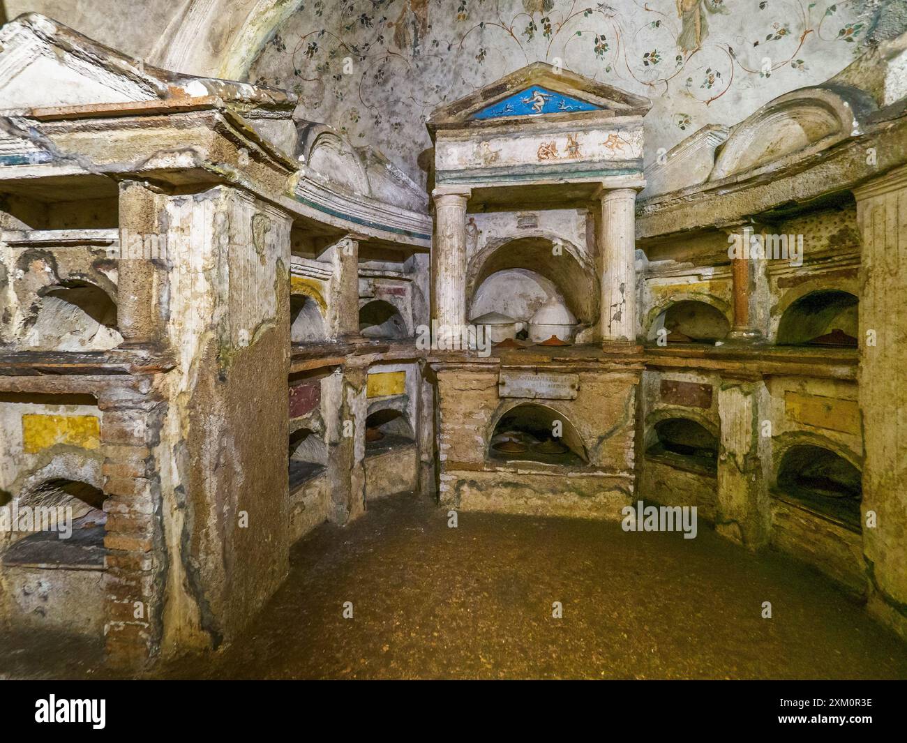 Columbarium of Pomponius Hylas - Small architectural structures shaped ...