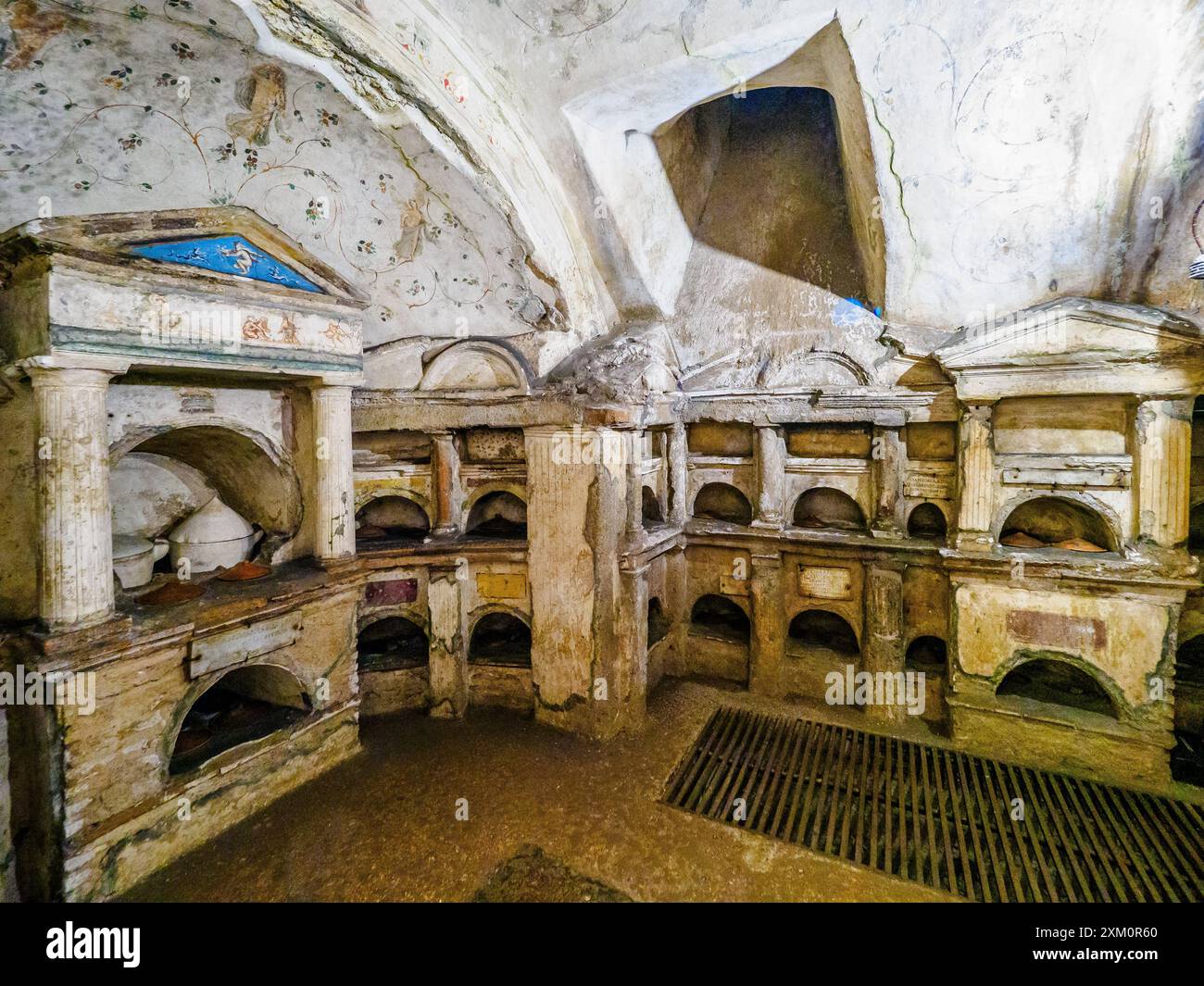 Columbarium of Pomponius Hylas - Small architectural structures shaped ...