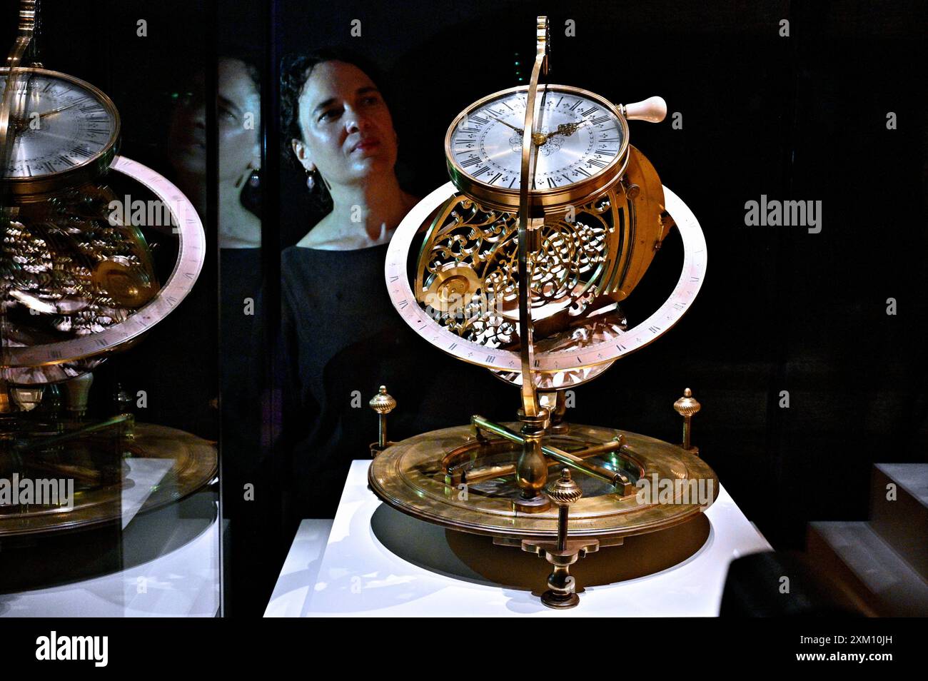 Edinburgh, Scotland, UK. 25th July 2024. Unveiled for the first time, The Ilay Glynne sundial is ...