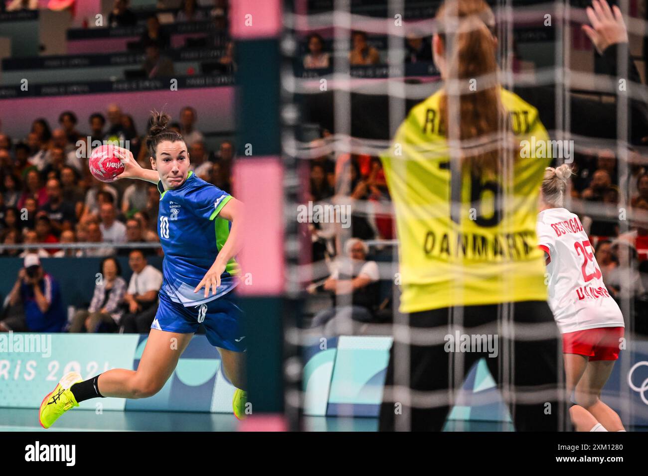 STANKO Tjasa of Slovenia during the handball match between Slovenia and ...