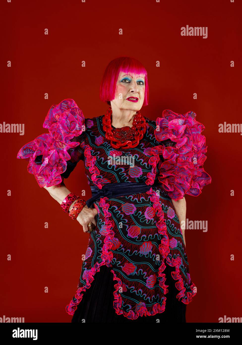 Zandra rhodes headshot hi-res stock photography and images - Alamy