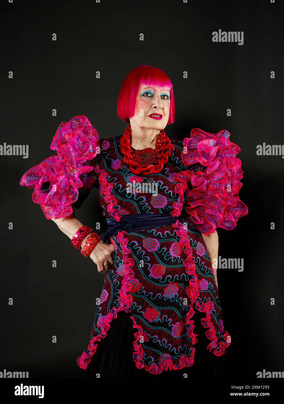 Zandra Rhodes 23-07-24 Stock Photo - Alamy