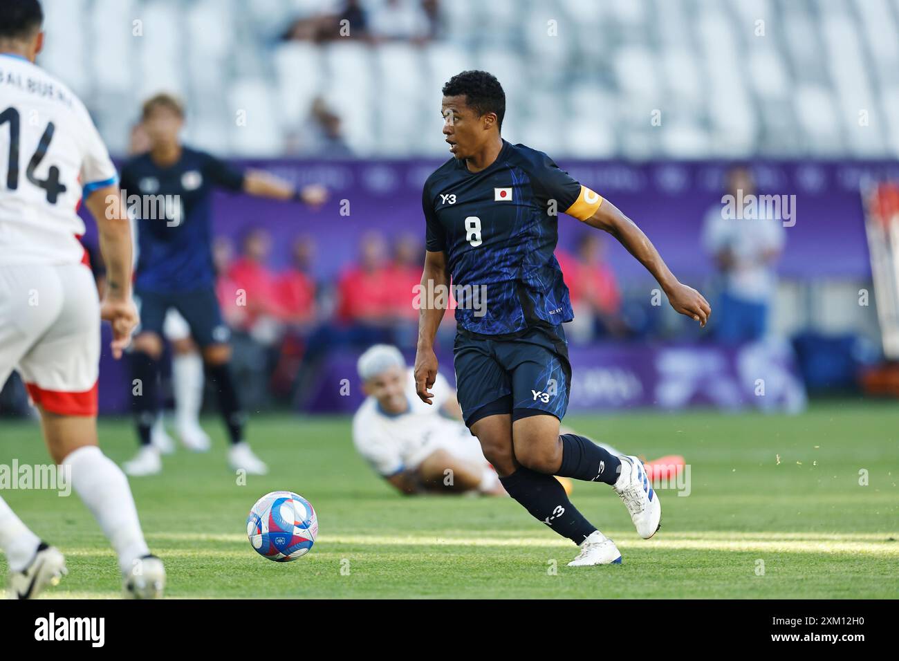 Bordeaux, France. 24th July, 2024. Joel Chima Fujita (JPN) Football ...