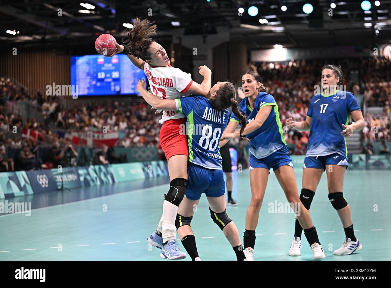 Handball Slovenia/Denmark 2024 Olympic summer games, Paris 2024, Paris ...