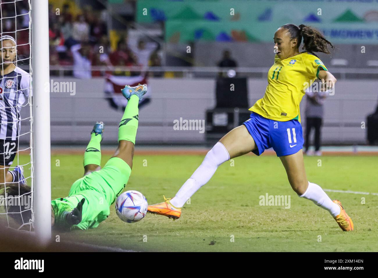 Aline Gomes of Brazil during the FIFA U-20 Women's World Cup Costa Rica ...