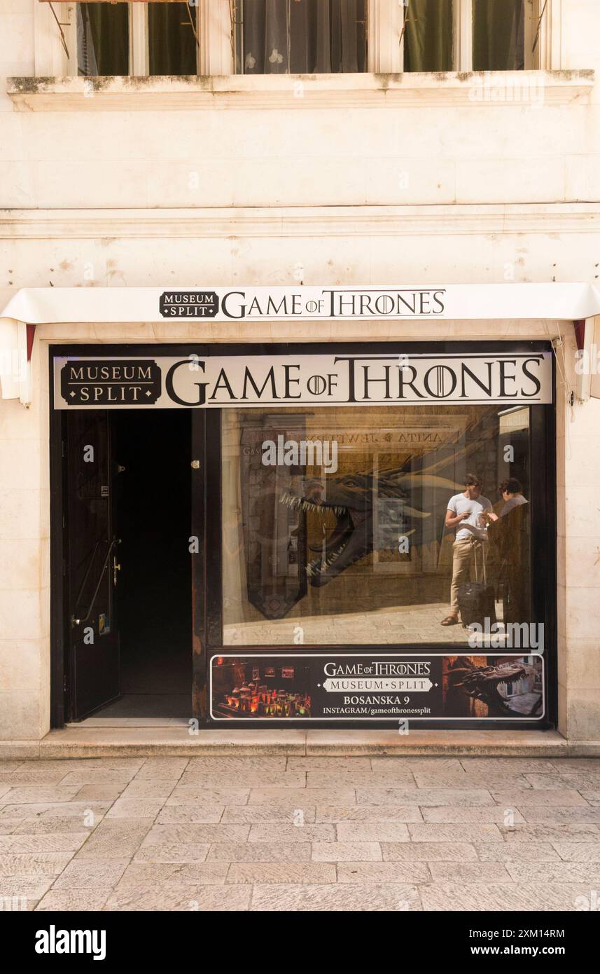 Exterior / outside Game of Thrones Museum. Theme museum for TV series ...
