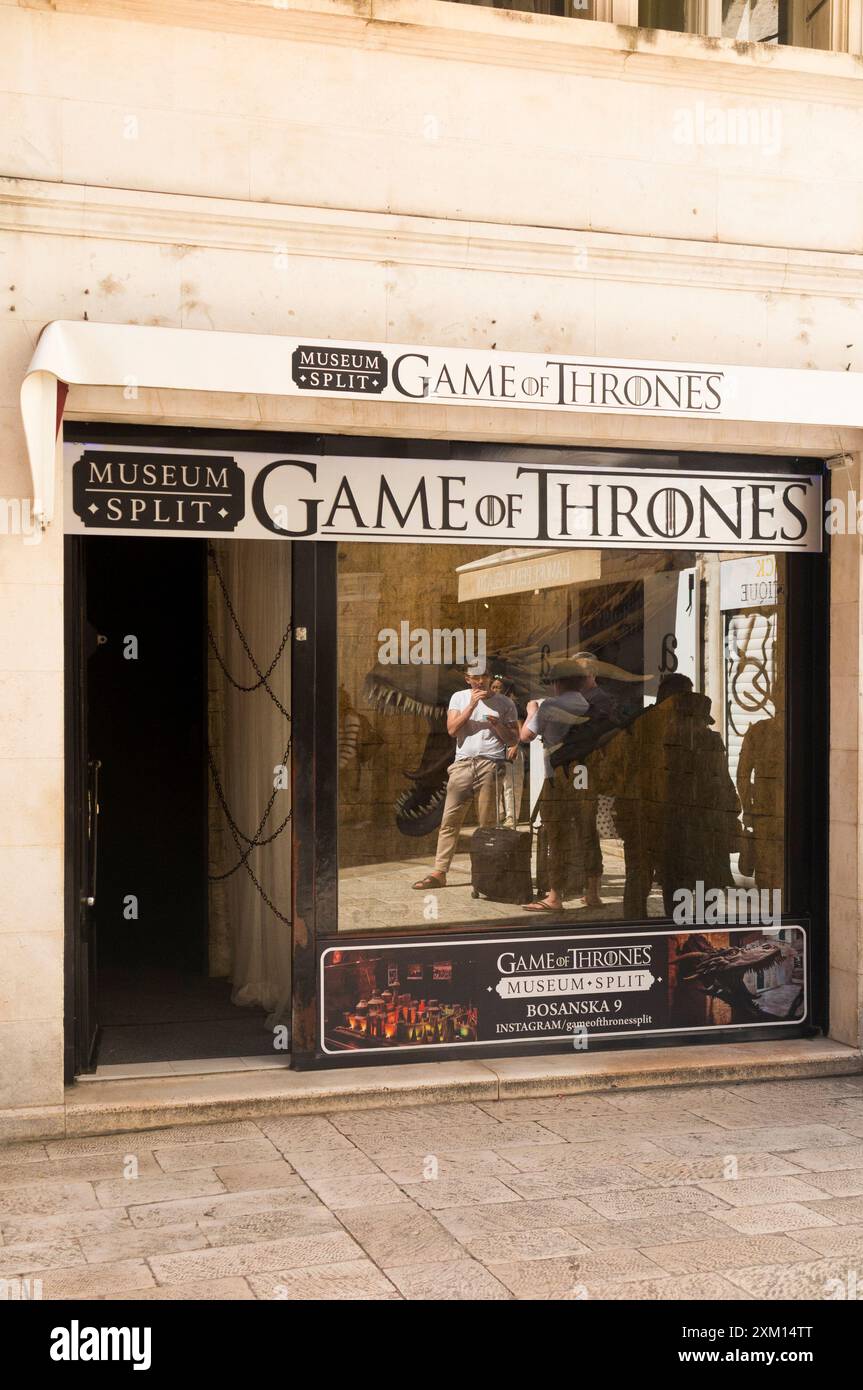 Exterior / outside Game of Thrones Museum. Theme museum for TV series ...