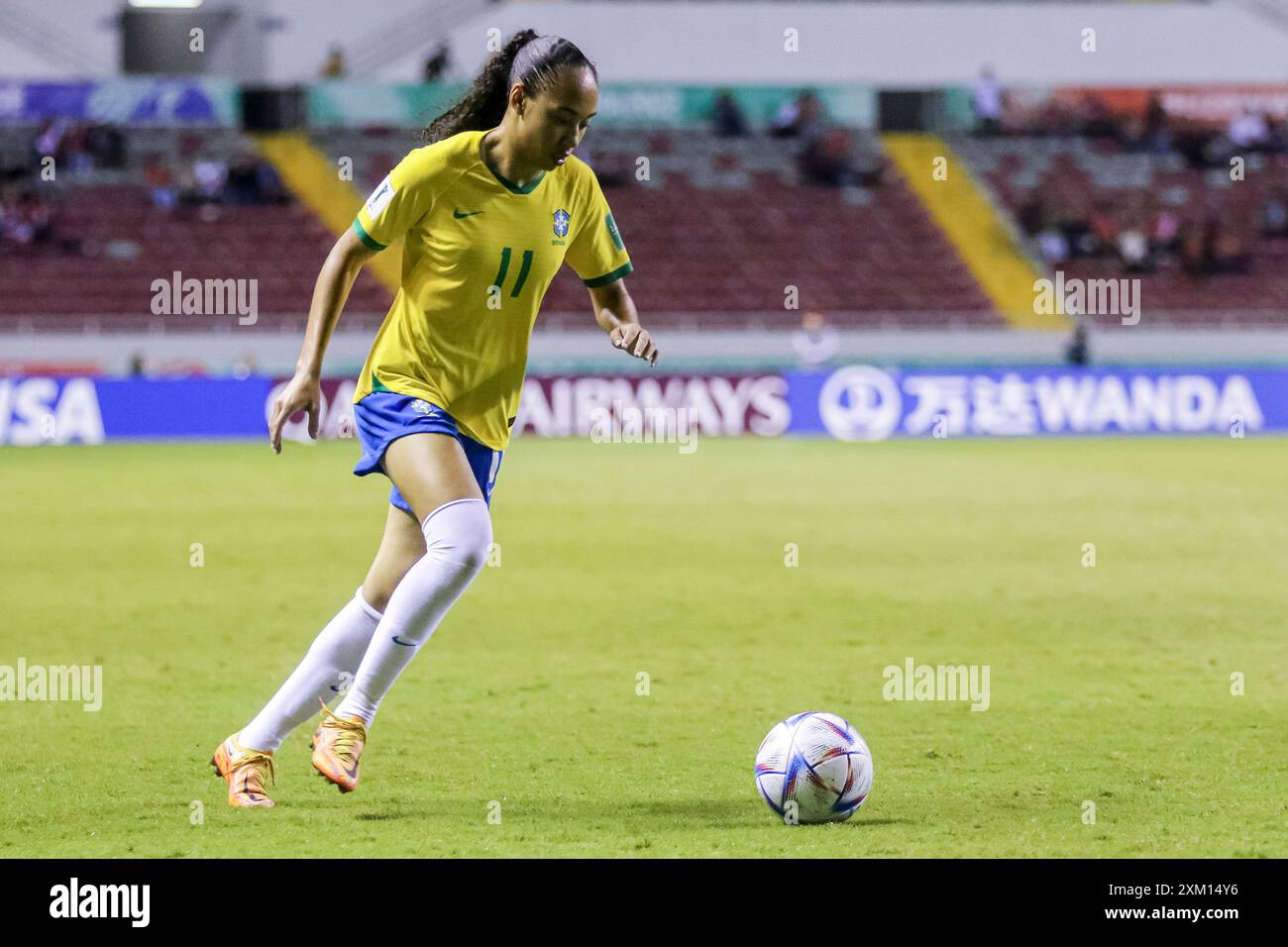 Aline Gomes of Brazil during the FIFA U-20 Women's World Cup Costa Rica ...