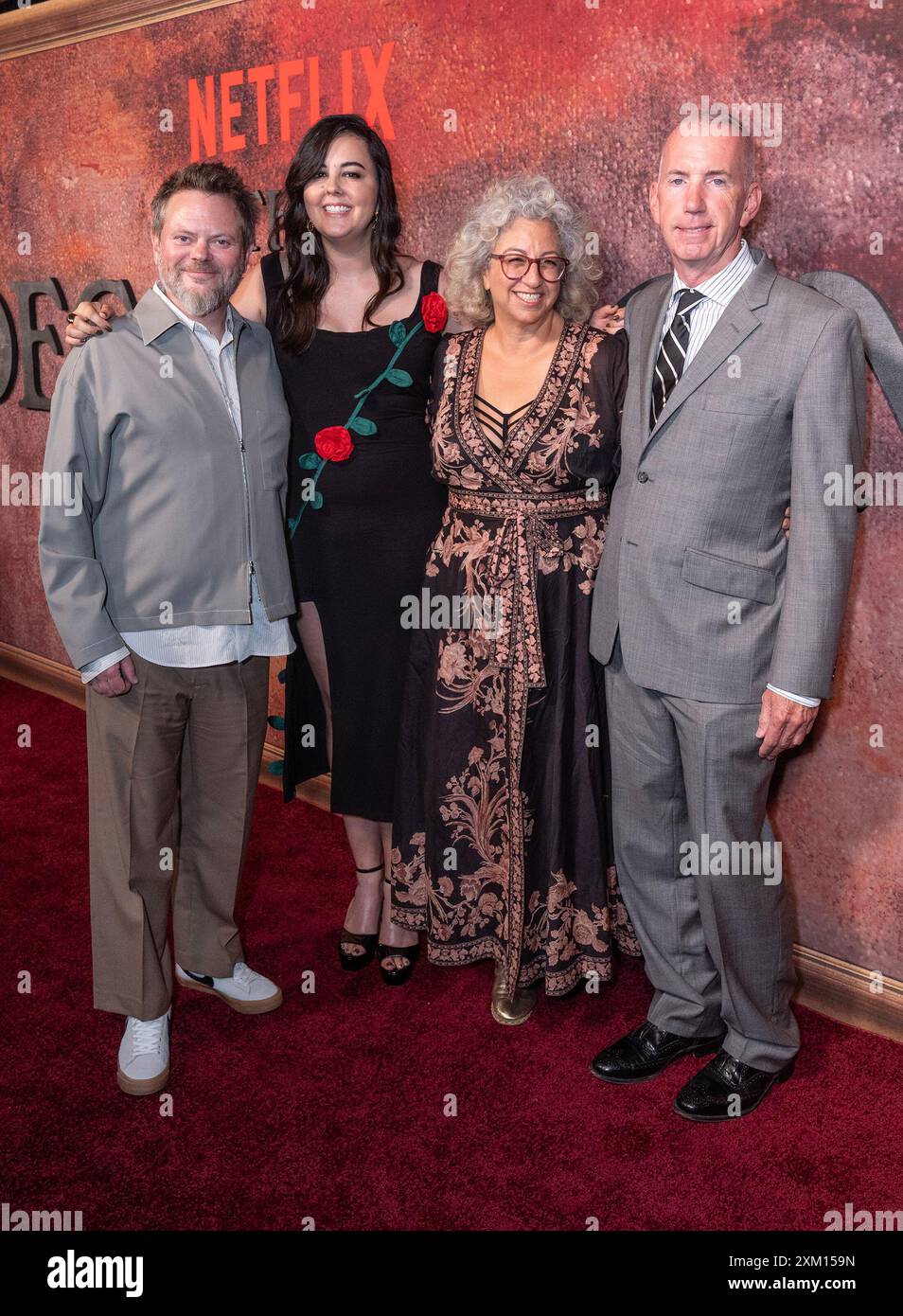 New York, United States. 24th July, 2024. Michael Uppendahl, Kathleen ...