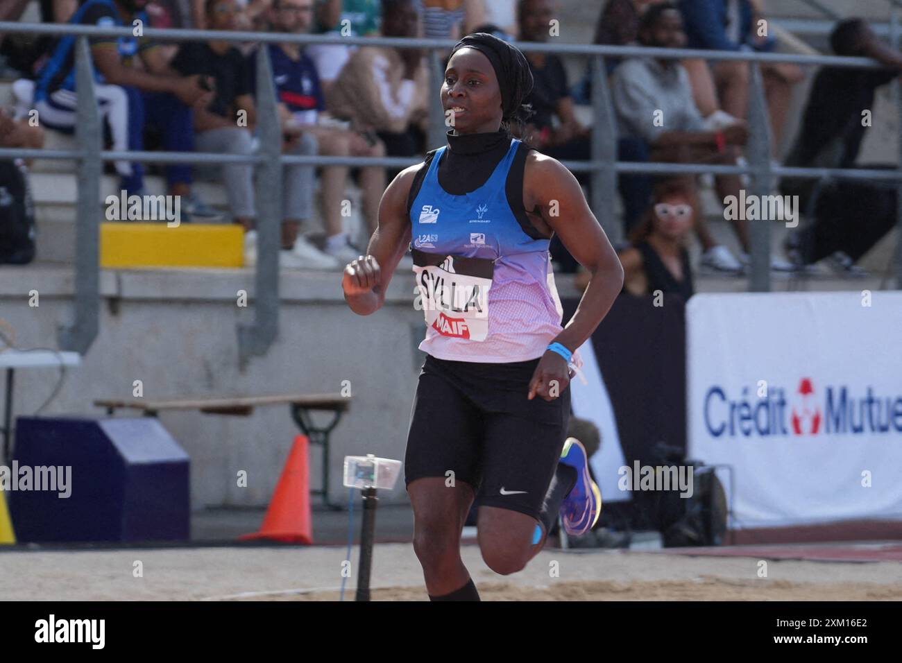 File photo dated June 28, 2024 of Sylla Sounkamba Stade Lavallois Heat ...