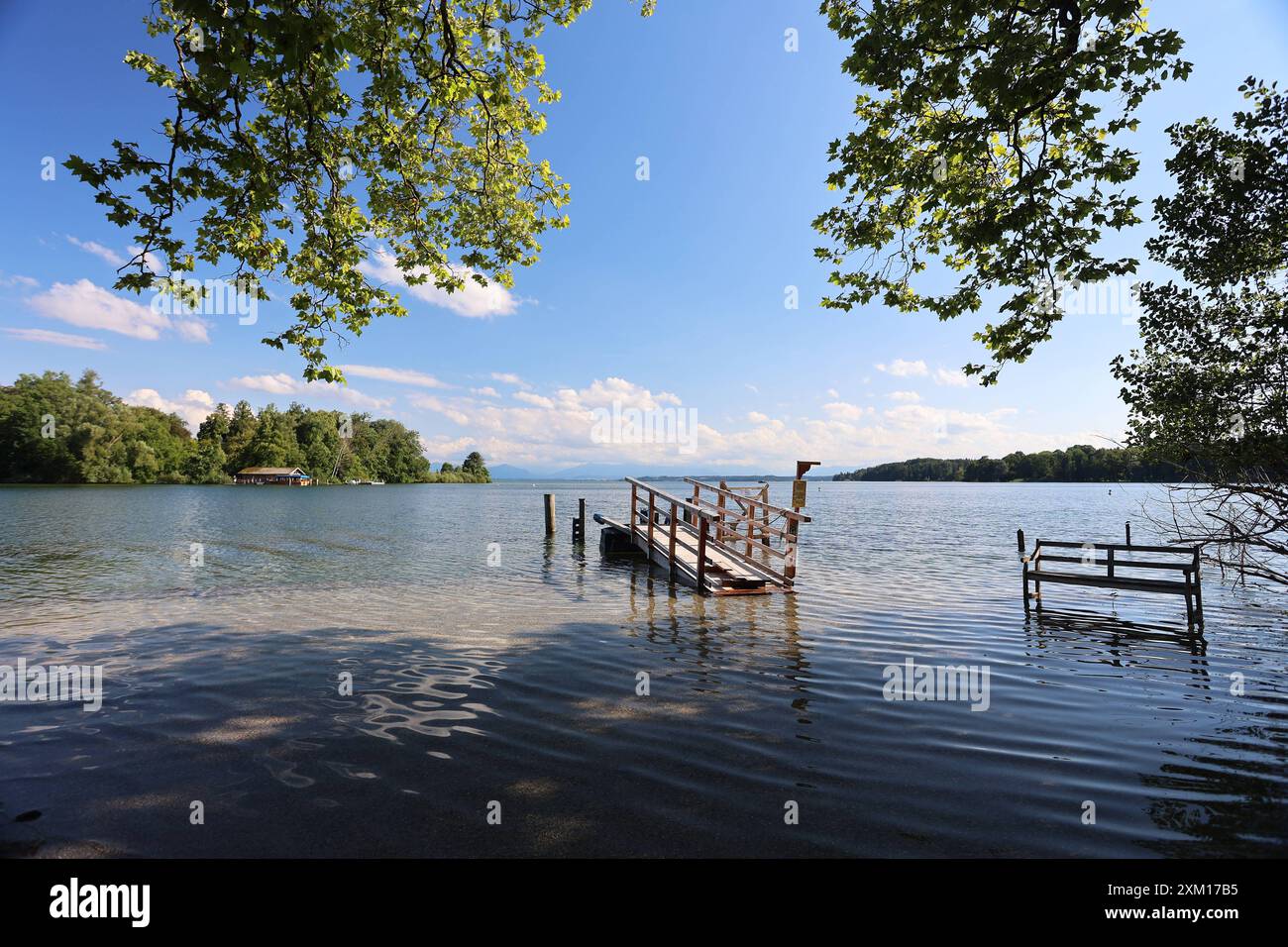 Feldafing, Bayern, Deutschland 23. Juli 2024: Ein Sommertag in ...