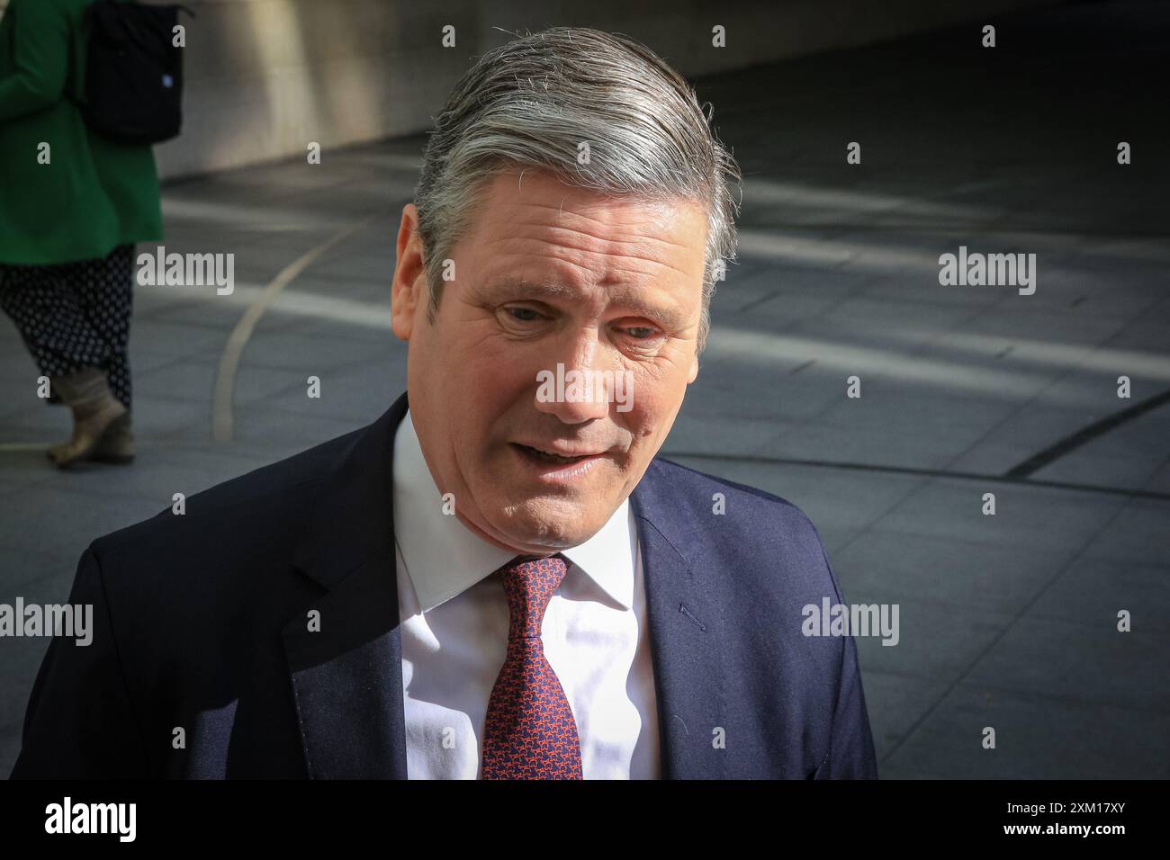 Sir Keir Starmer, QC, MP, leader of the British Labour Party ...