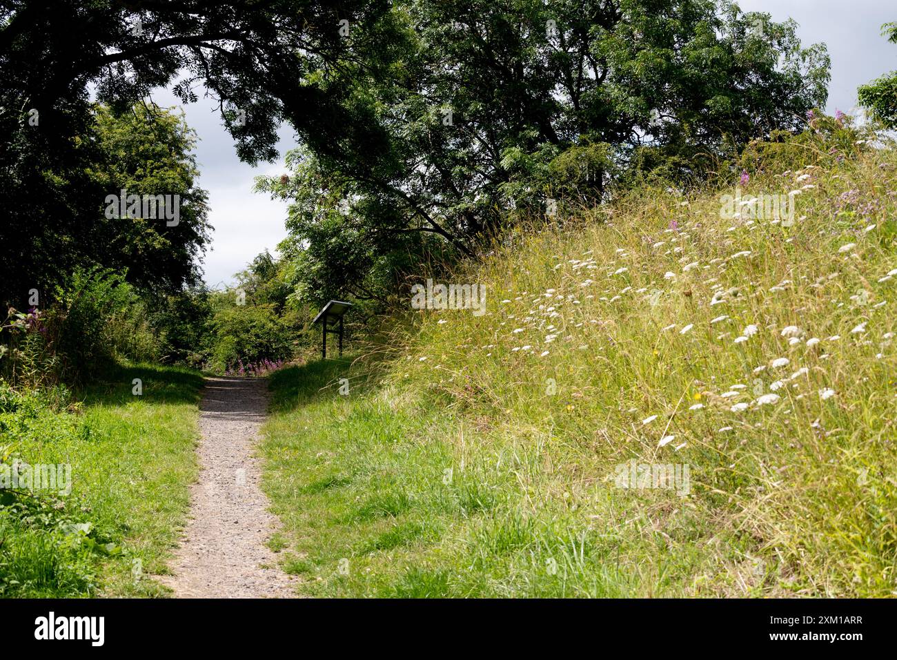 Lias Line footpath and cycle route, Draycote, Warwickshire, England, UK ...