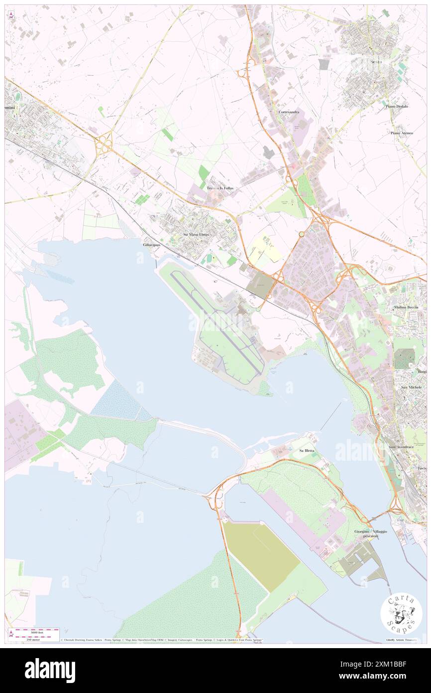 Cagliari Elmas Airport, Provincia di Cagliari, IT, Italy, Sardinia, N ...