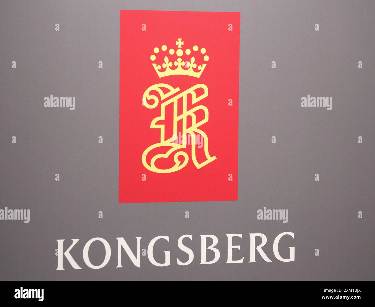 Kongsberg logo hi-res stock photography and images - Alamy