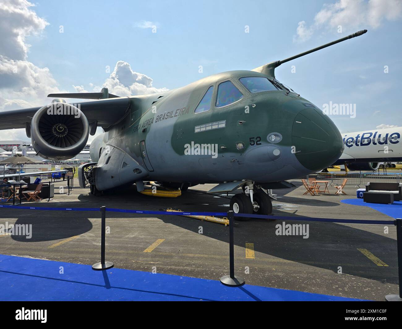 Farnborough, UK, 24 July 2024. Farnborough International Airshow 2024 ...