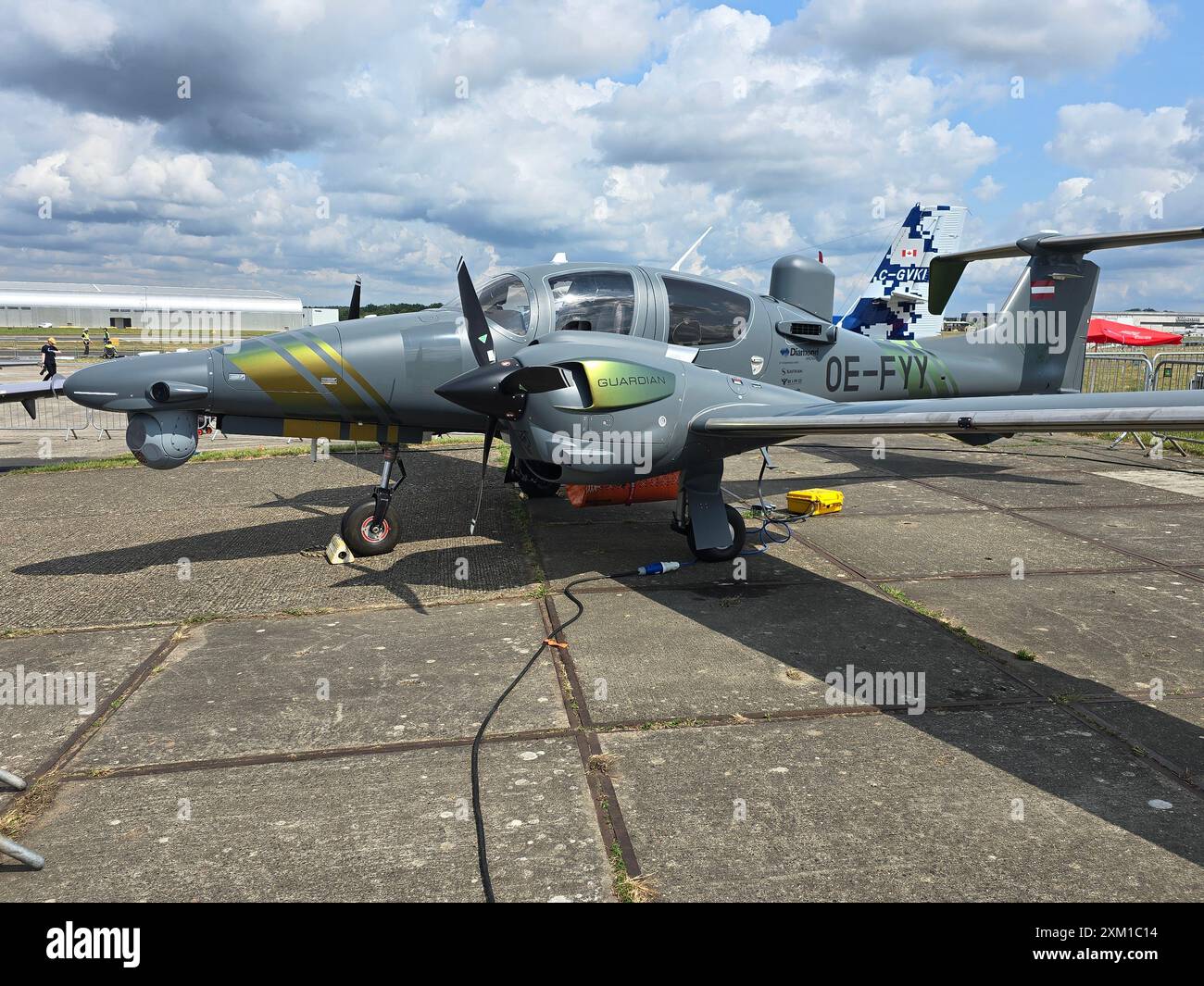 Farnborough, UK, 24 July 2024. Farnborough International Airshow 2024 ...