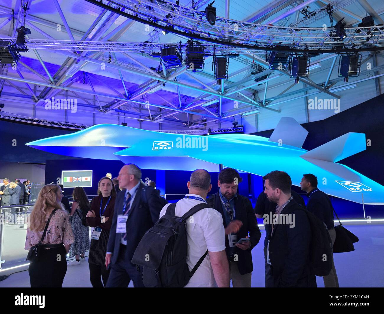 Farnborough, UK, 24 July 2024. Farnborough International Airshow 2024 ...