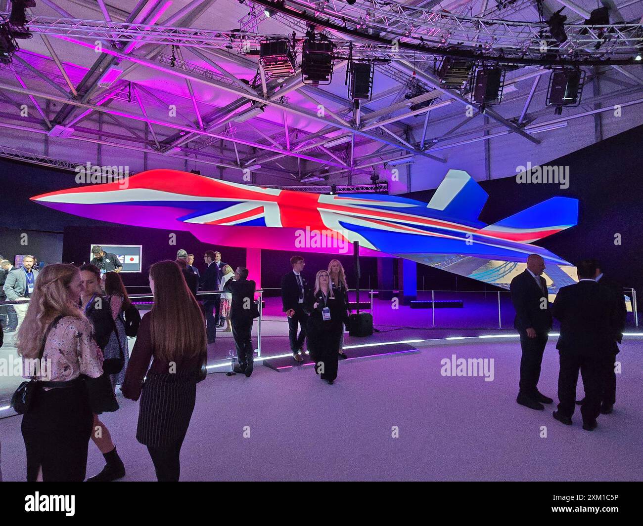 Farnborough, UK, 24 July 2024. Farnborough International Airshow 2024 ...