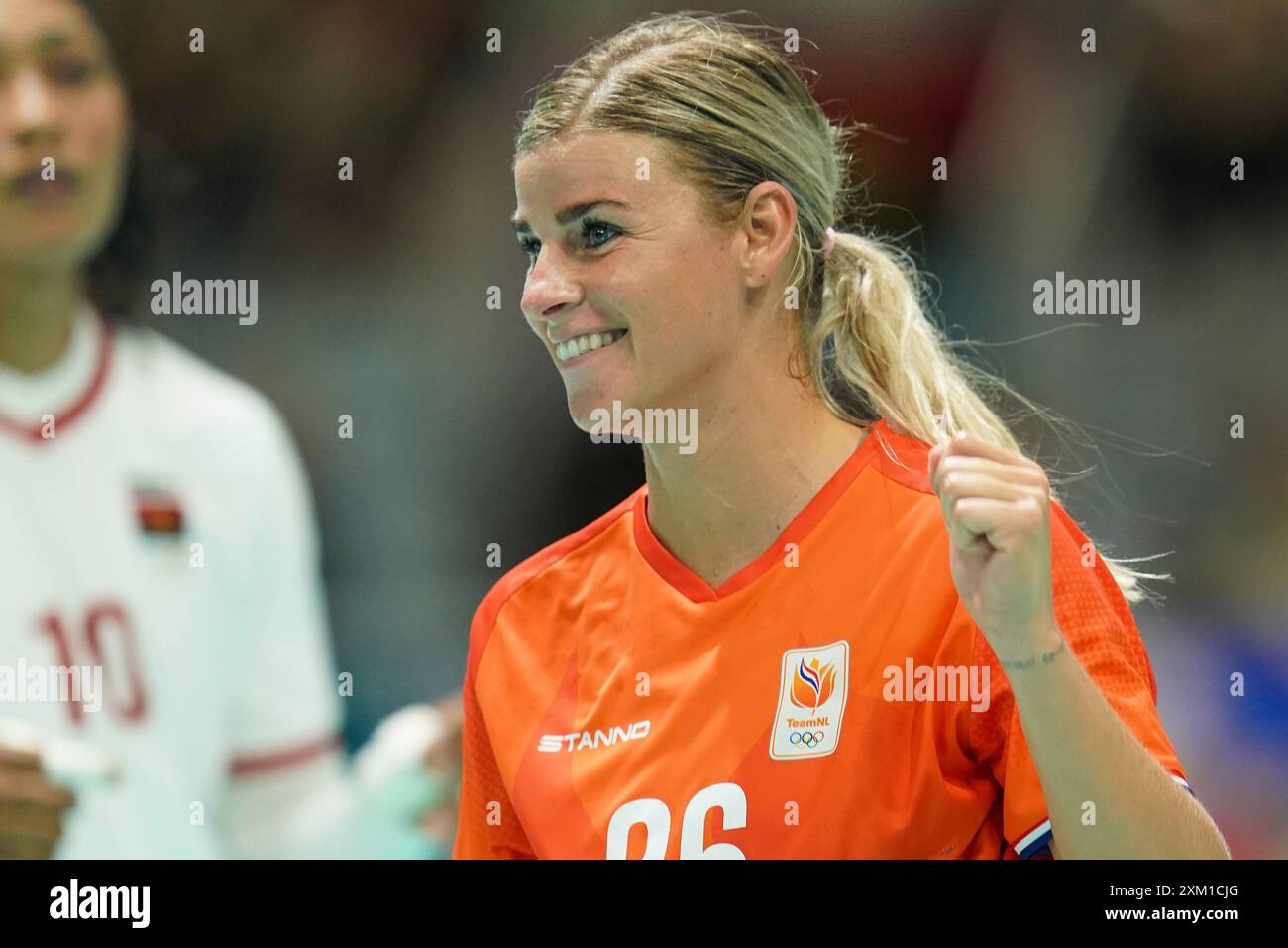 Paris, France. 25th July, 2024. PARIS, FRANCE - JULY 25: Angela ...